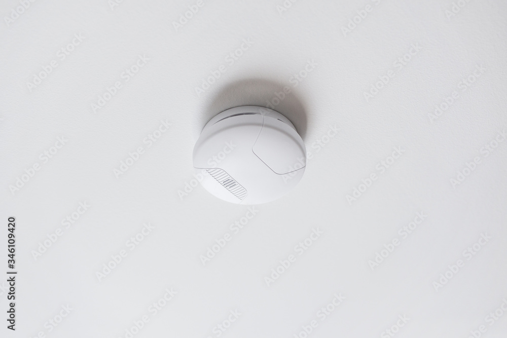 fire alarm system, safety and security concept - domestic smoke ...