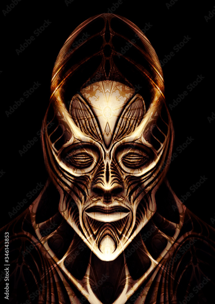 Character, alien, humanoid, intelligent creature, Dark Lord or ruler of ...