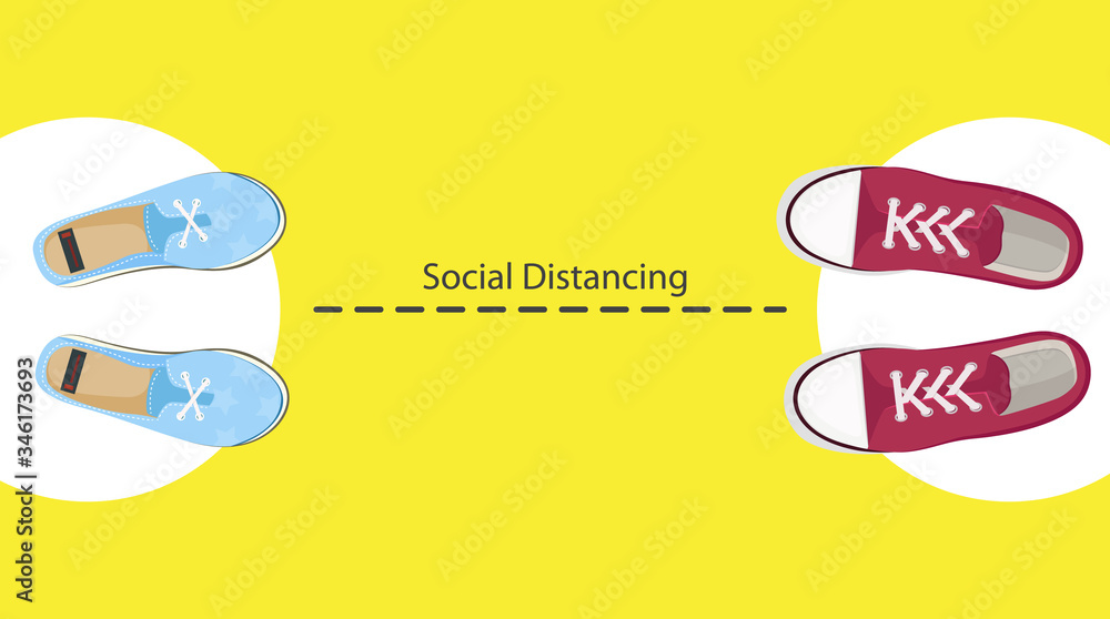 Maintain social distancing, Physical distance COVID-19 (Coronavirus ...