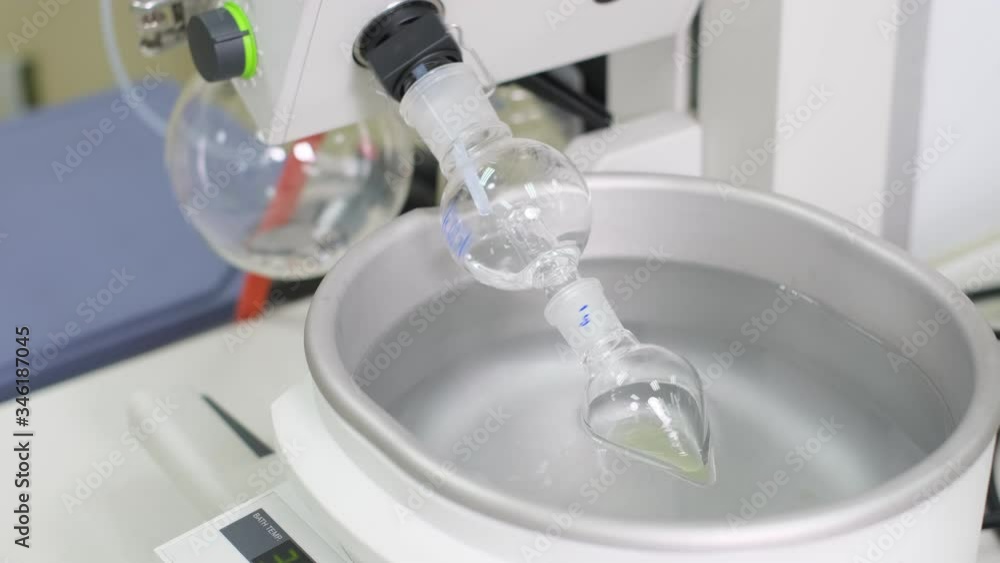 Remove solvent out from the sample by using a rotary evaporation ...