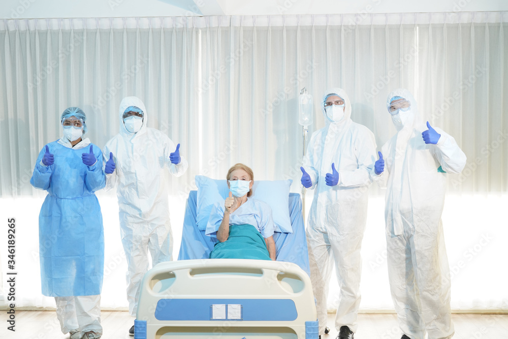 doctor and disease control experts team can handle patients COVID 19 ...