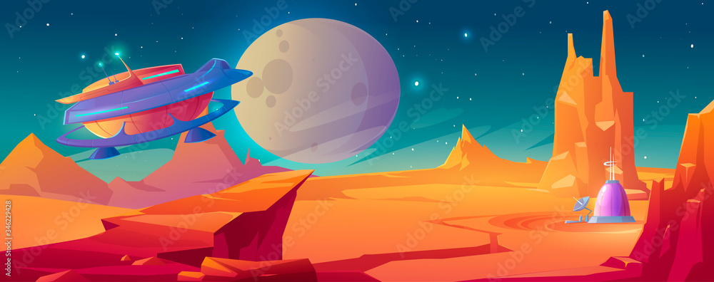 Building On Planet Mars