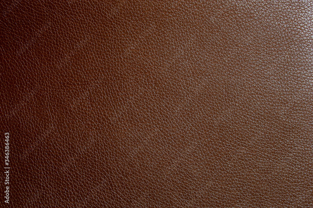 Artificial leather the color of milk chocolate. Faux leather texture ...