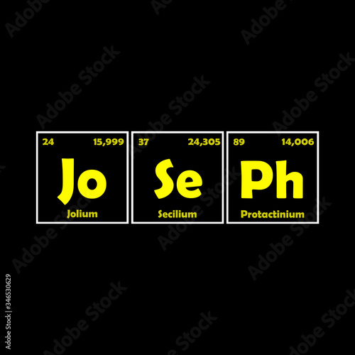 Joseph Name Logo