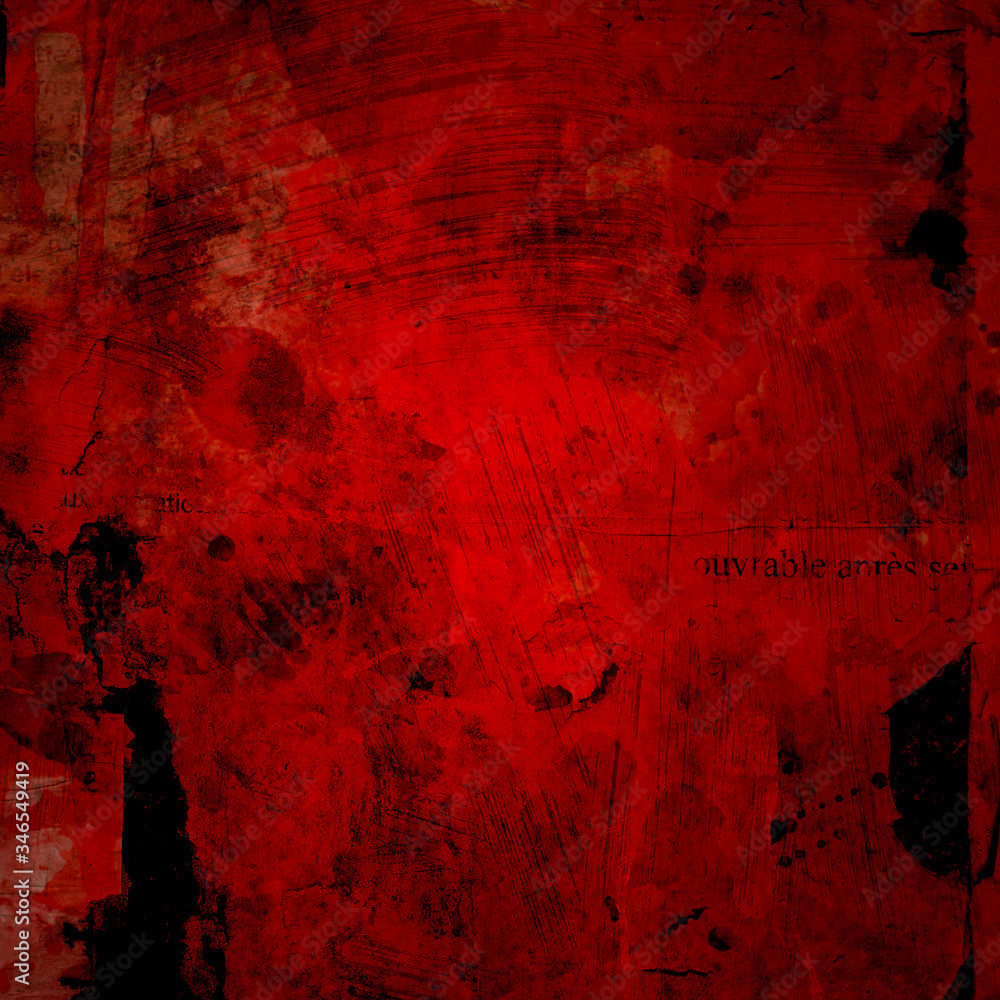 abstract red background with blood splatters Stock Photo | Adobe Stock