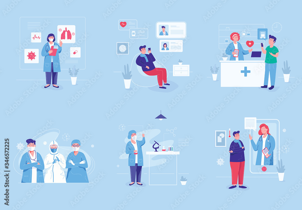 Medical Graphics Illustration Set Art Kit Stock Template | Adobe Stock
