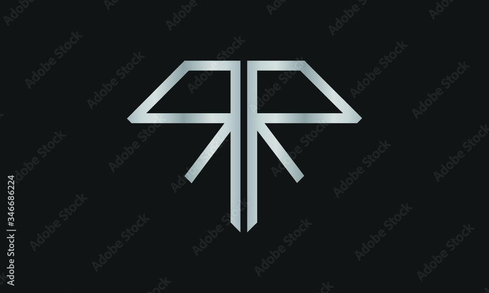 Diamond Shaped Letter R or Letter RR Iconic Logo Design, logo design ...