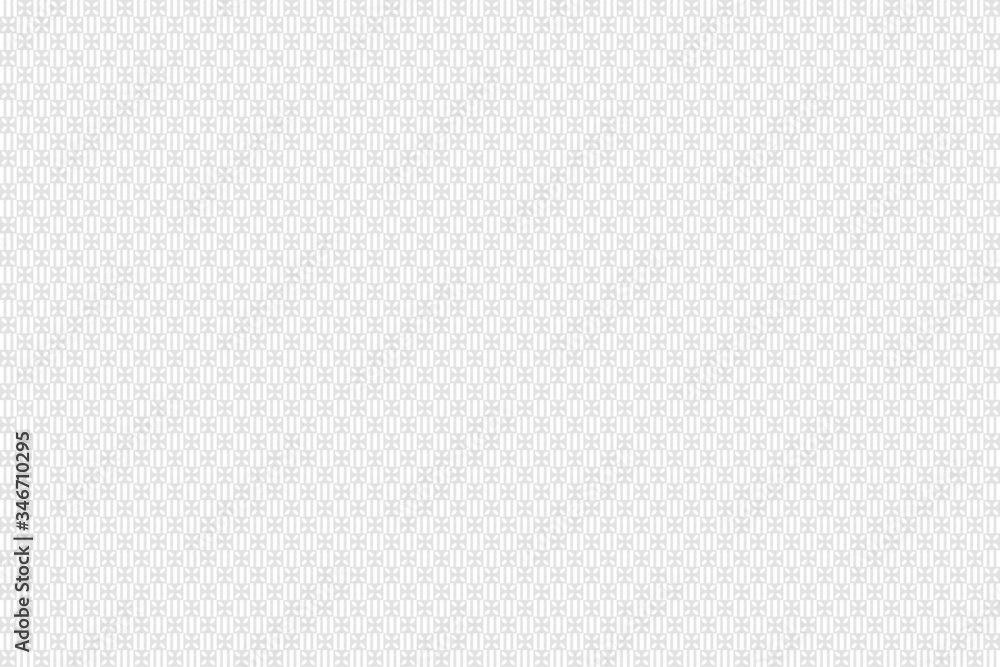 Seamless geometric abstract pattern. White ellipses,light grey square ...