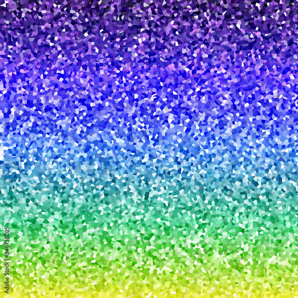 Ombre Crystal Texture - Sparkling crystal texture in colorful ombre ...