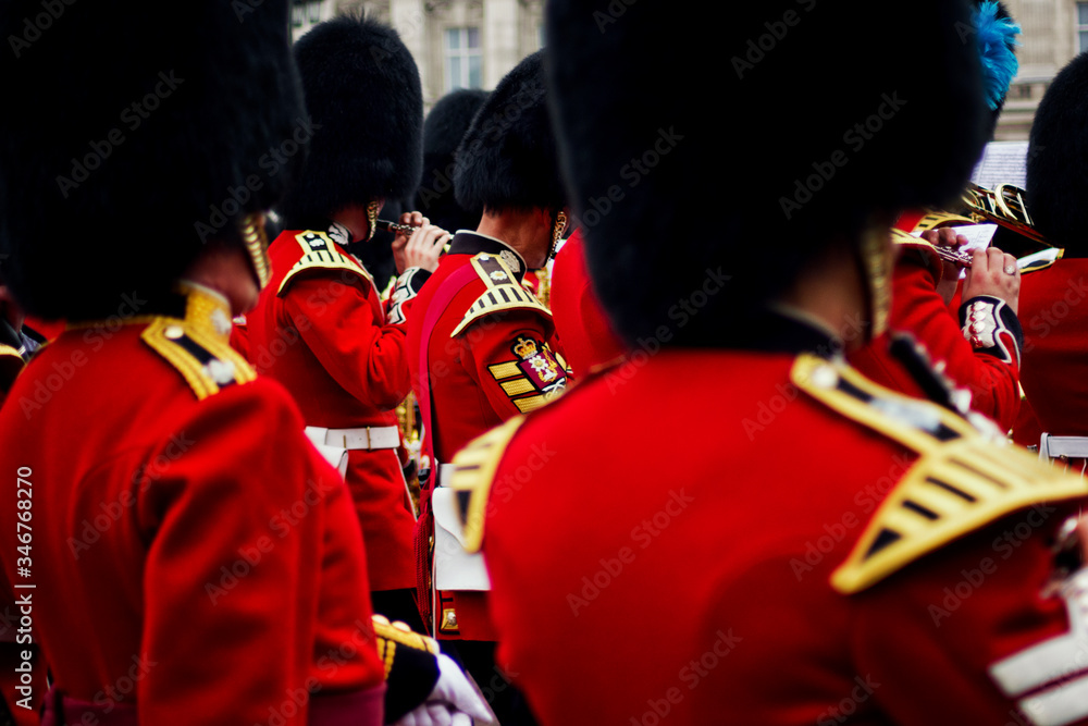 London Coldstream Guards Stock Photo | Adobe Stock