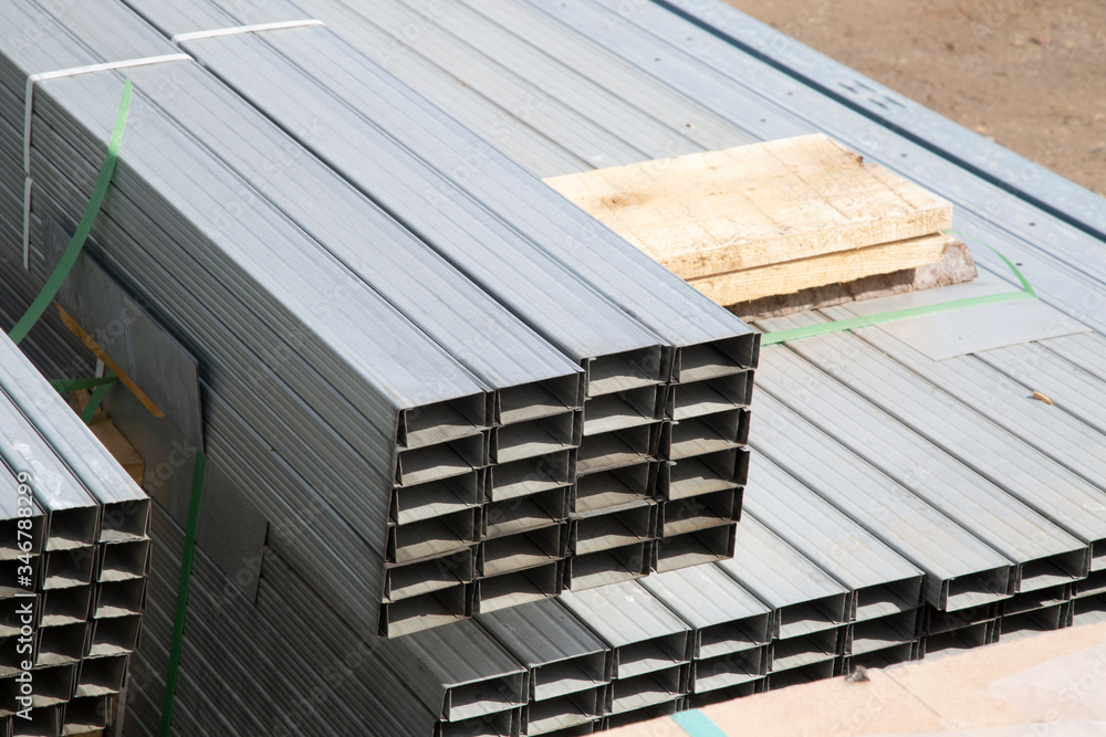 Construction profile, wall for installation of drywall Construction ...