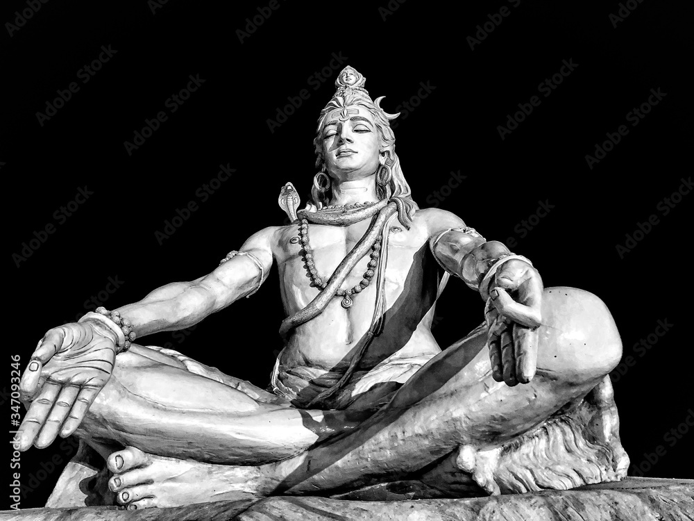 statue of mahadev Uttarakhand Stock Photo | Adobe Stock
