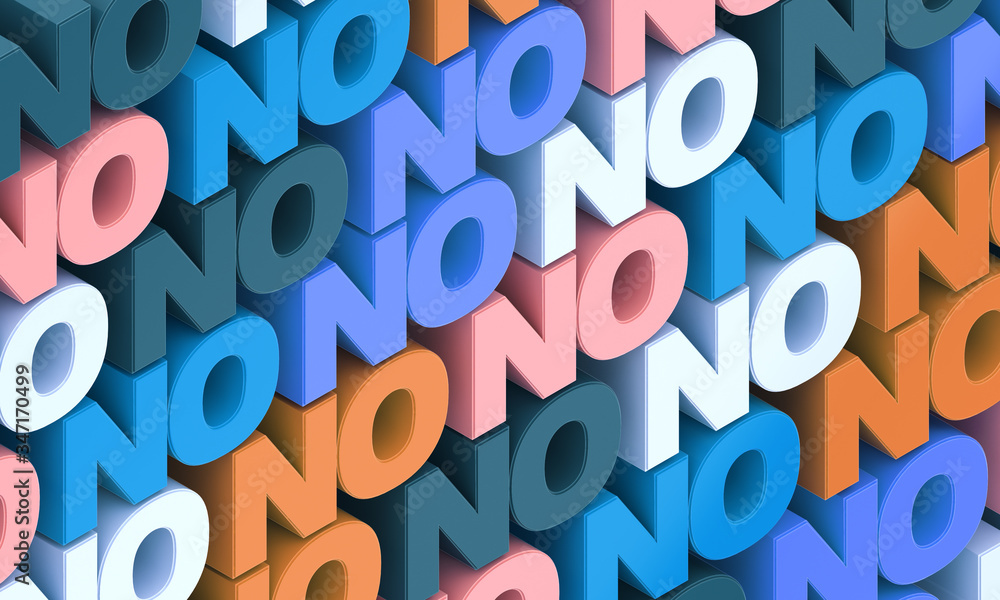 No word from 3d letters Stock Illustration | Adobe Stock