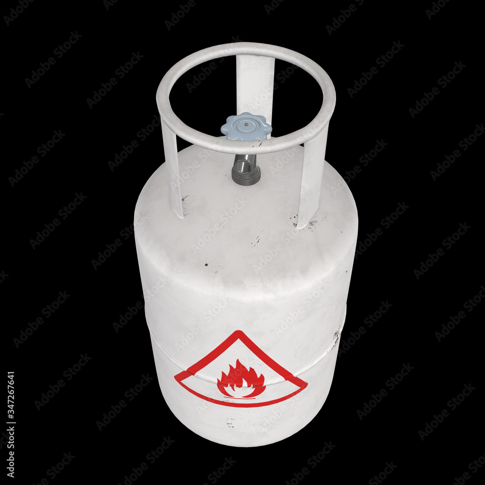 Gas cylinder lpg tank gas-bottle. Propane gas-cylinder balloon ...