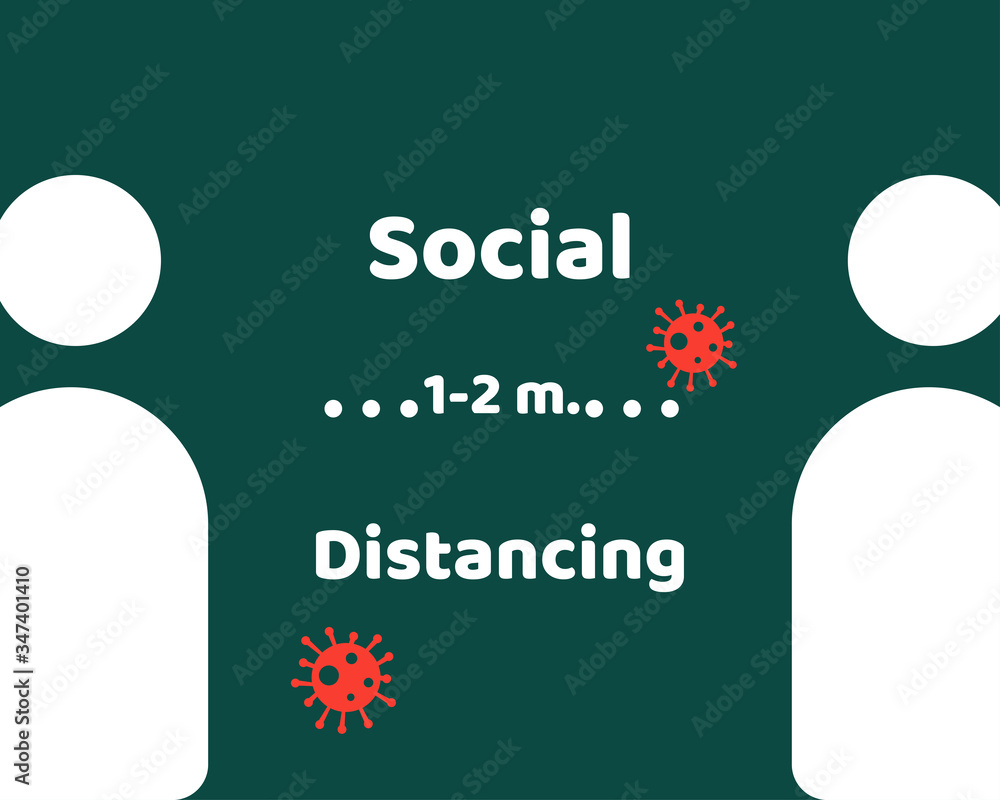 NEW NORMAL AFTER COVID CONCEPT: There is open shop with four signs ...