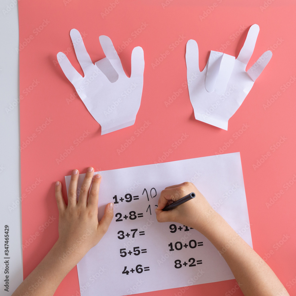 mathematics activity for kids at home, games for children, math ...