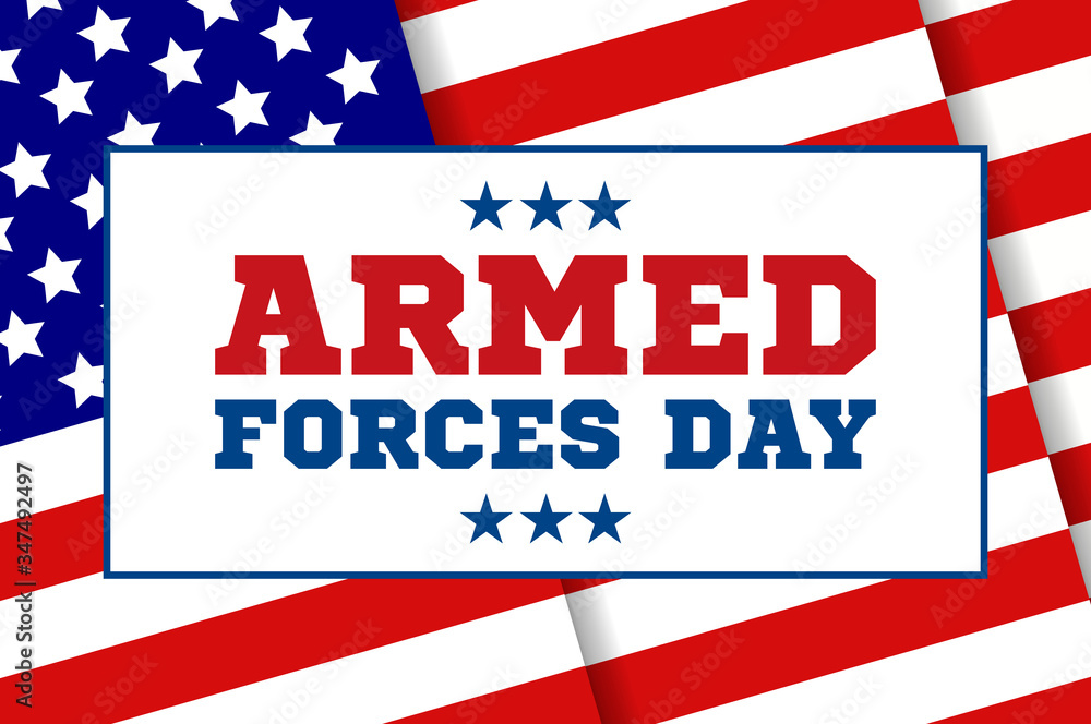 Armed Forces Day. Poster, Template, Card, Banner, Background Design ...