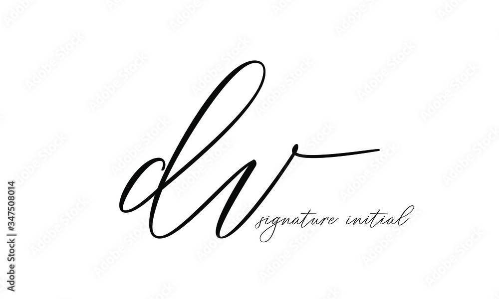 DV Letter Logo Design with Creative Modern Trendy Typography Stock ...