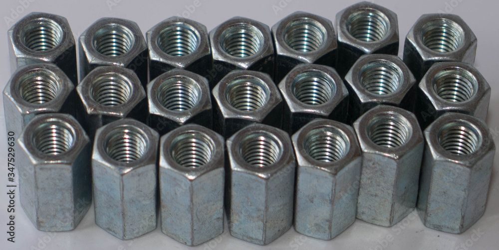 Extension nuts according to DIN 6334 are designed to connect threaded ...