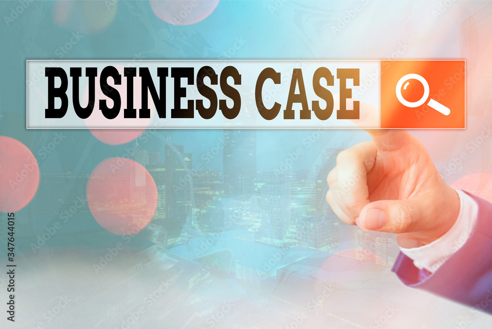 Writing note showing Business Case. Business concept for Proposition ...