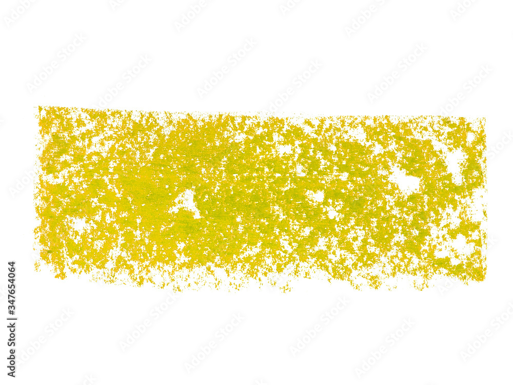 Yellow abstract crayon background. Abstract crayon on white background ...