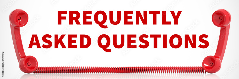 Frequently Asked Questions hotline concept with telephone Stock ...