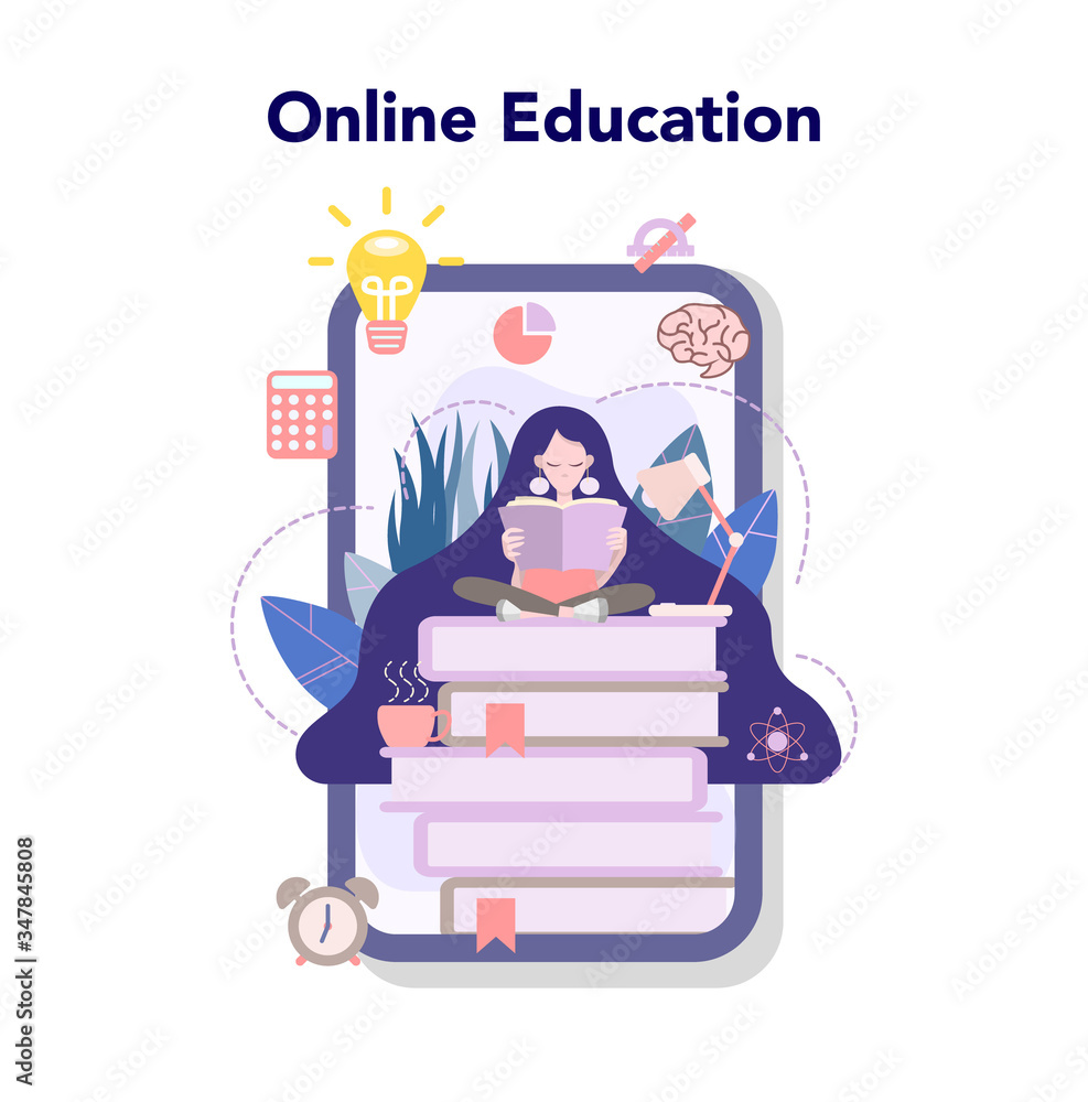 Learning system, online education service, idea of studying platform ...
