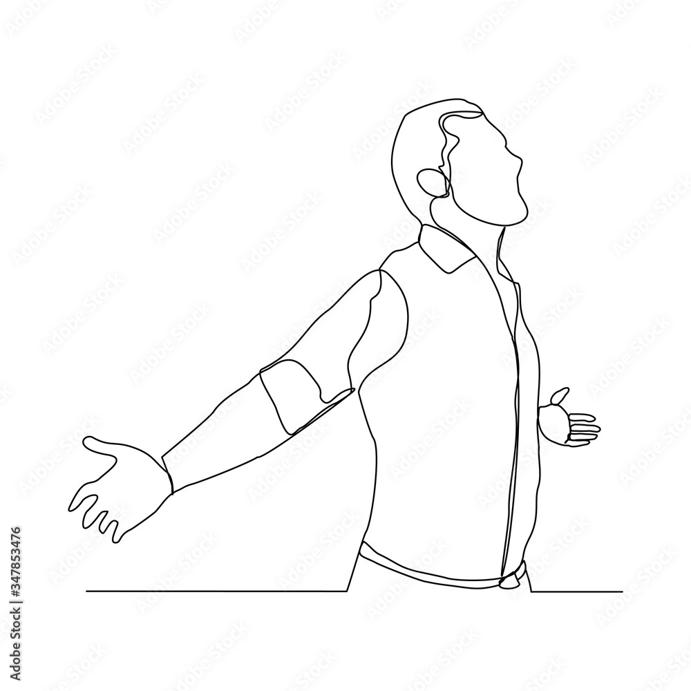 Happy Person Drawing