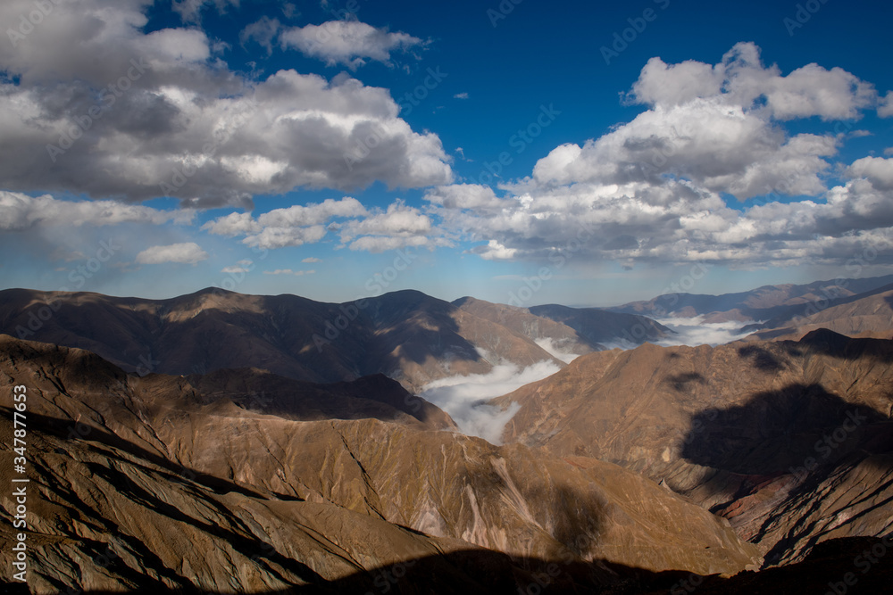 Paisajes de Rodeo Colorado en Iruya Salta - Argentina, a mas de 2100 m ...