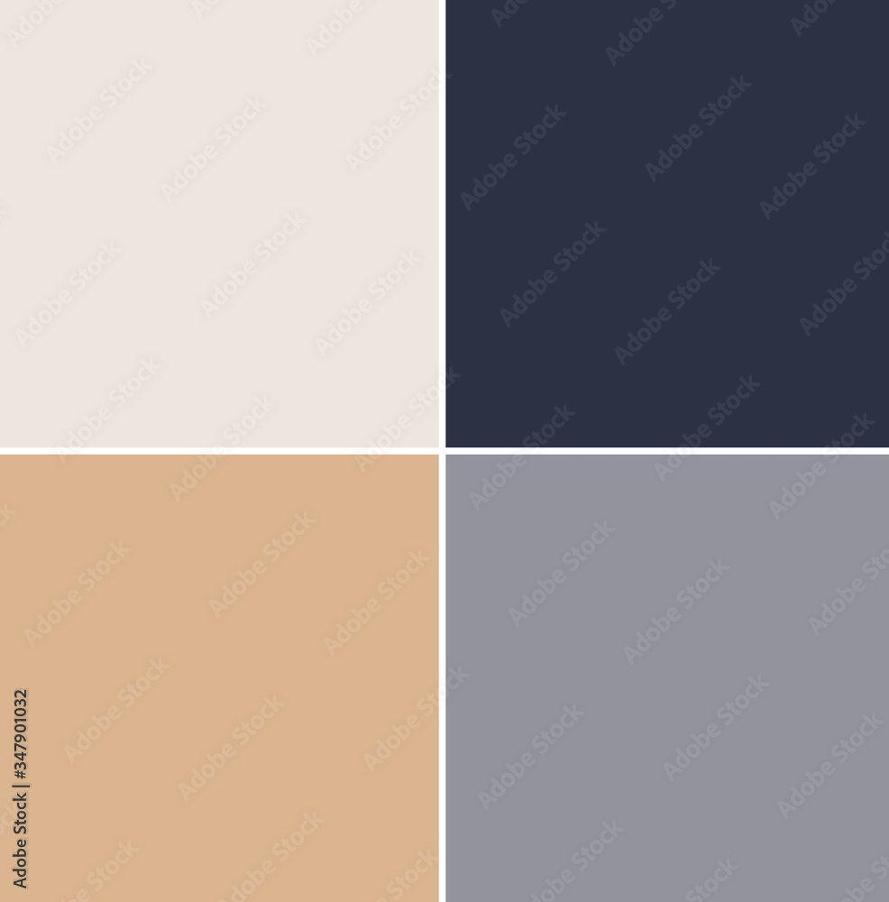 4 Classics color swatches from London seasonal Color Trend Report for ...