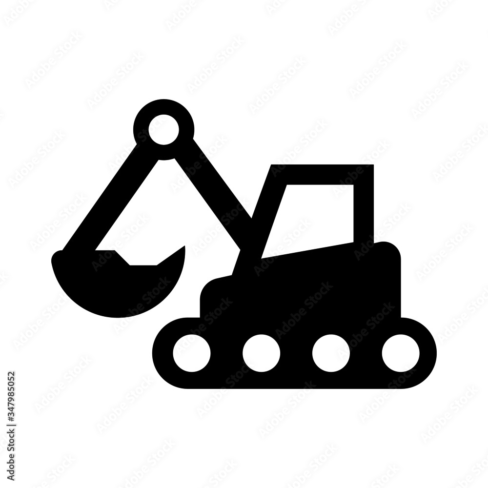backhoe icon - From Transportation, Logistics and Machines icon Stock ...