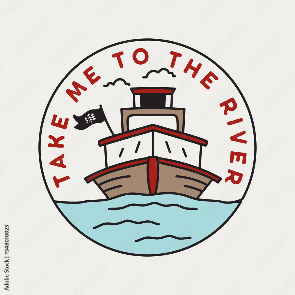 River Boat Badge