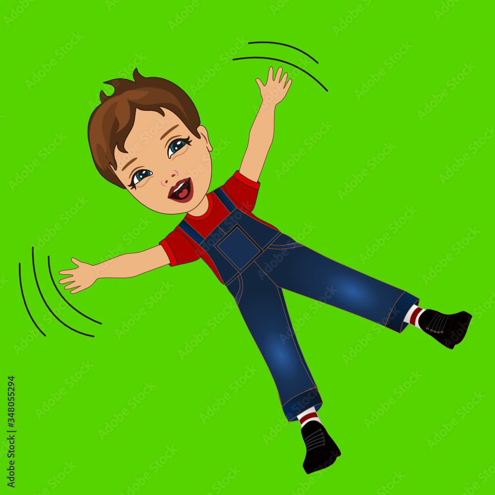 emoji with a cool boy who is lying and laughing, ha-ha emoticon on a ...