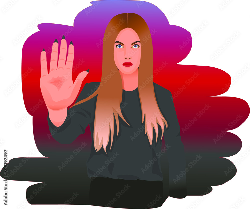 stop injustice and violence against women Stock Vector | Adobe Stock