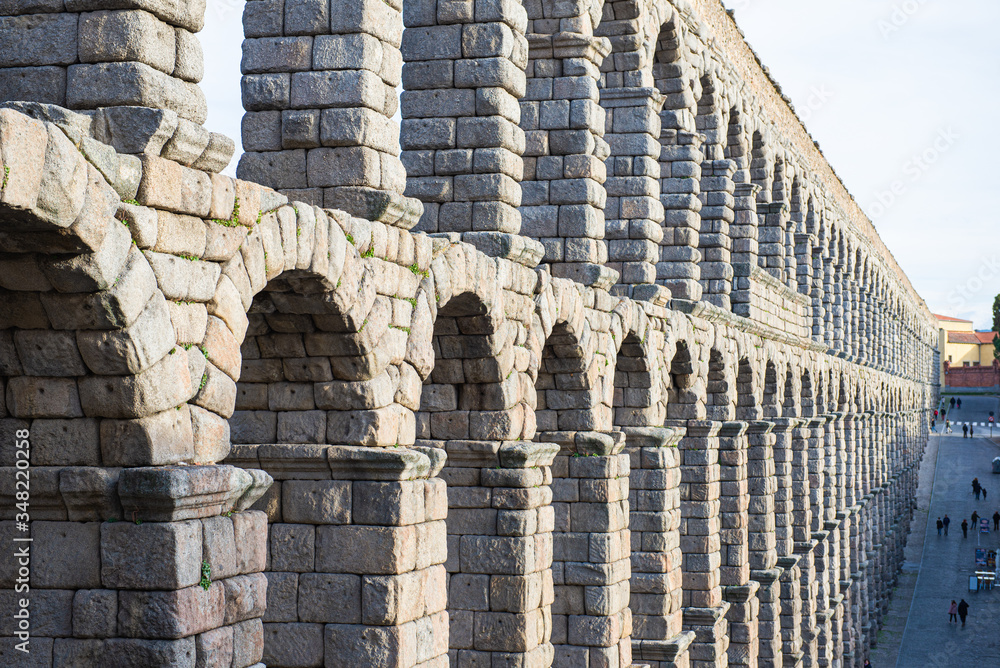 A roman milestone of our history Stock Photo | Adobe Stock