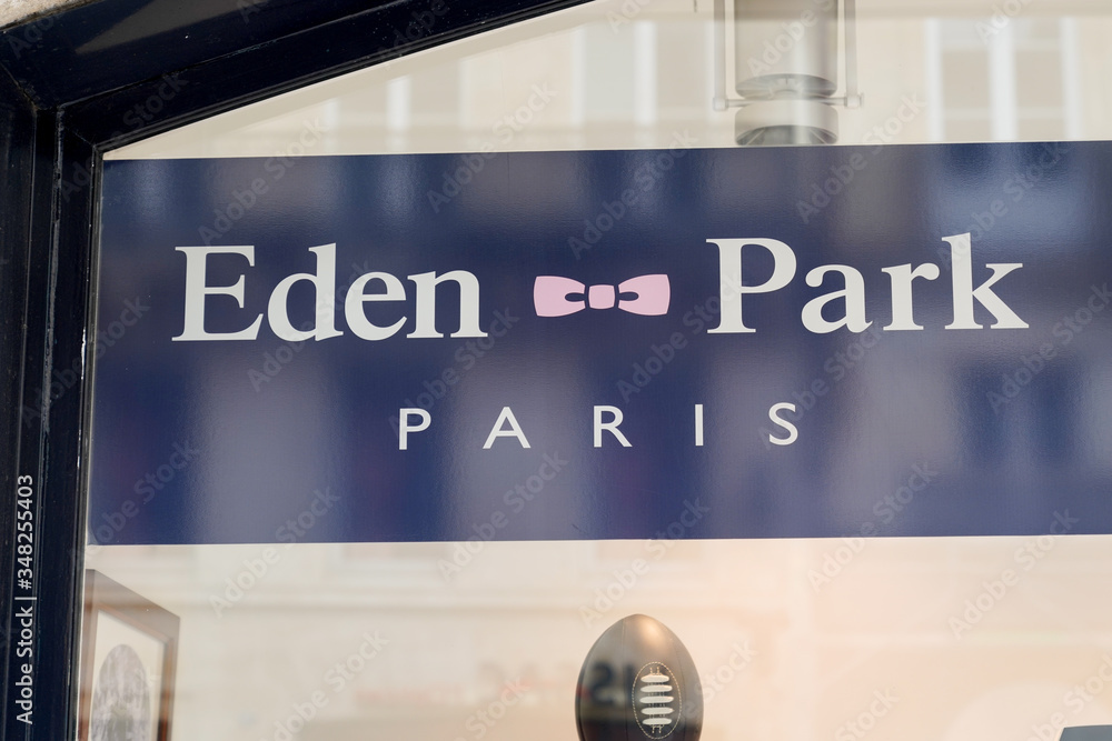 eden Park logo sign shop rugby store clothes for men women and children ...