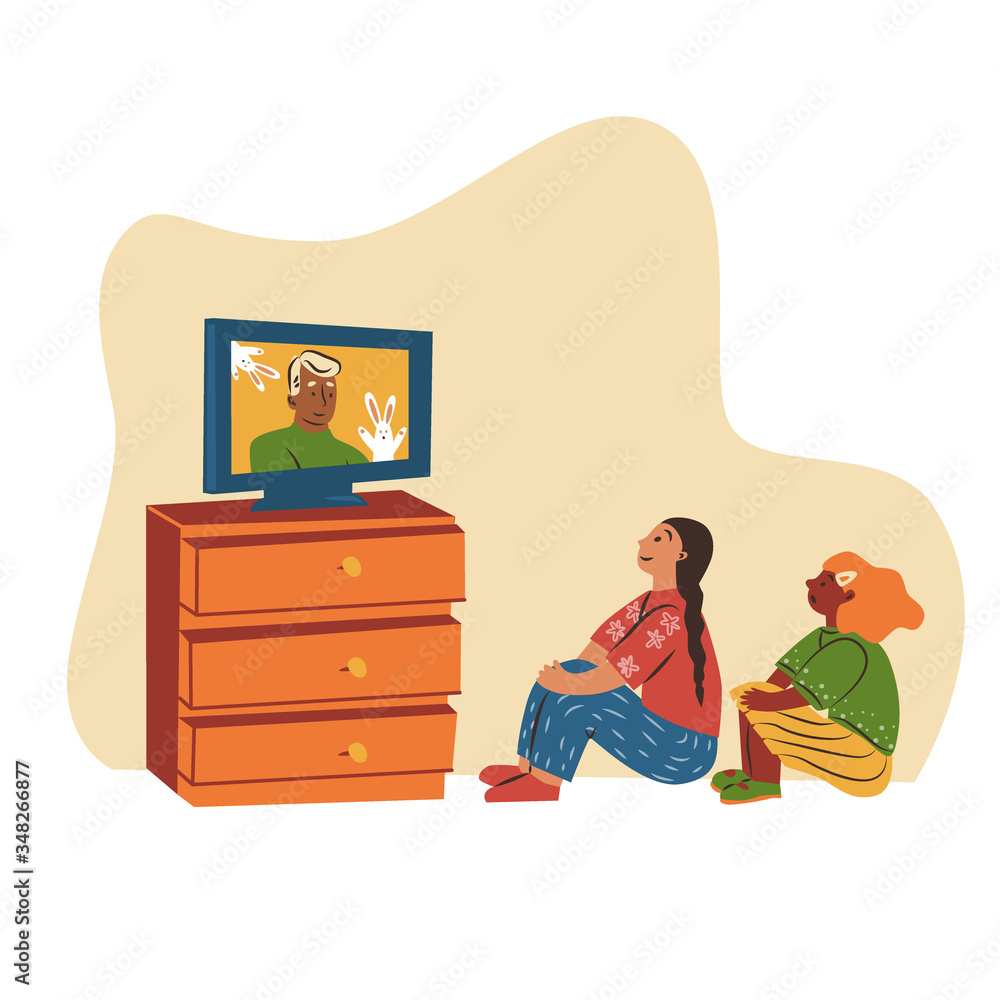 Distance education, online learning, online education concept vector ...