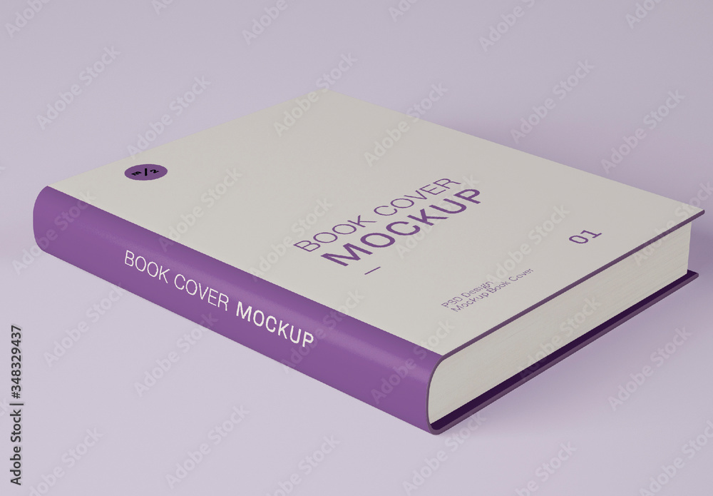 Book Cover Mockup Stock Template | Adobe Stock