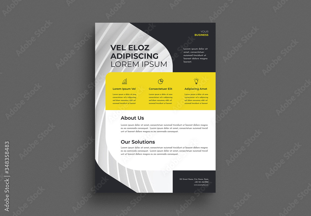 Multi Purpose Multi Flyer Layout Stock Template | Adobe Stock