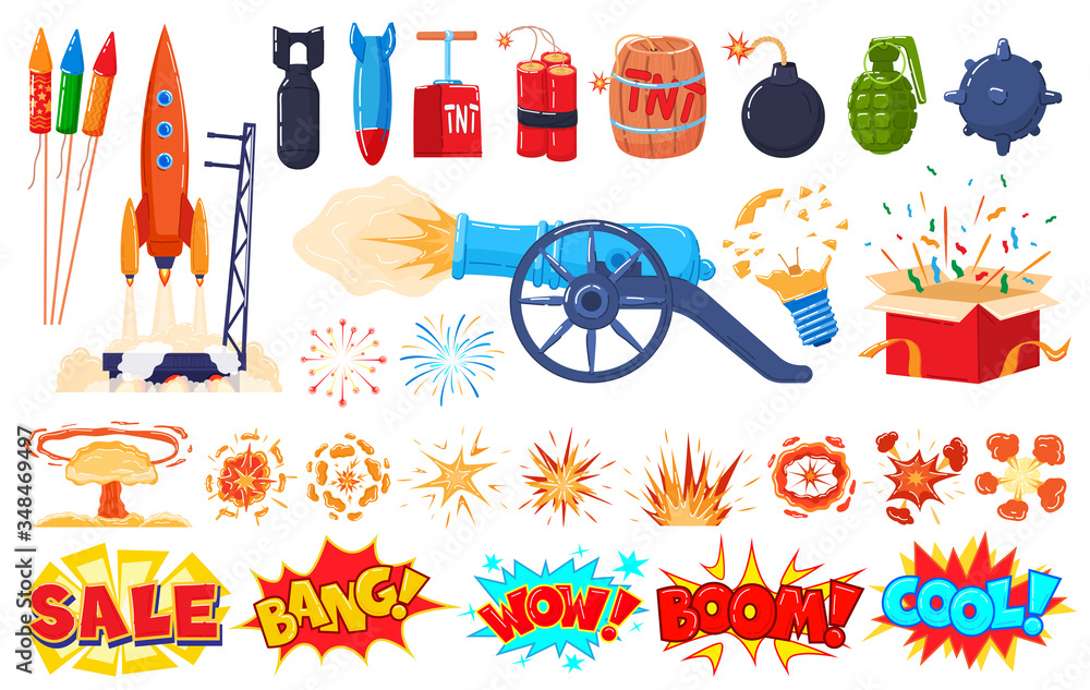 Dynamite Explosion Clipart