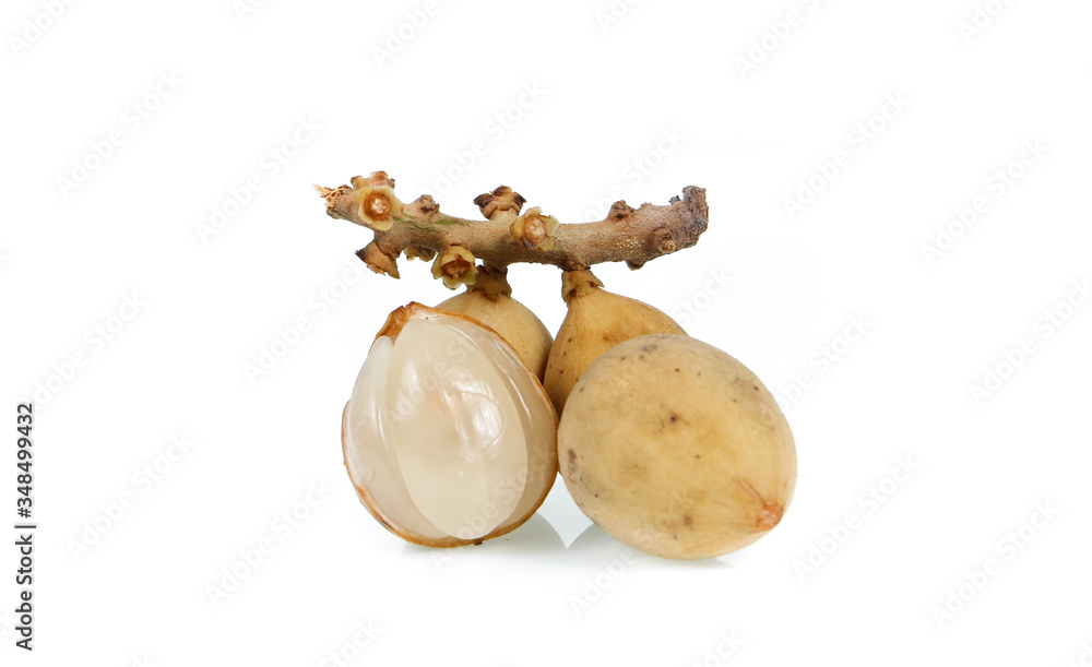 Longkong, Langsat or Lanzones fruit is endemic to Southeast Asia Stock ...