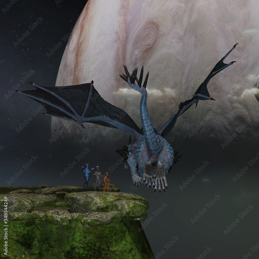Two Dragons Flying