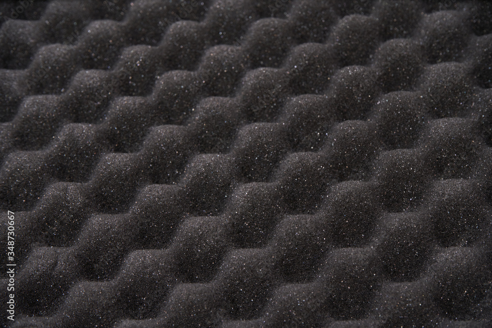 Foam sound protect wall texture. Audio recording background. Pyramid ...