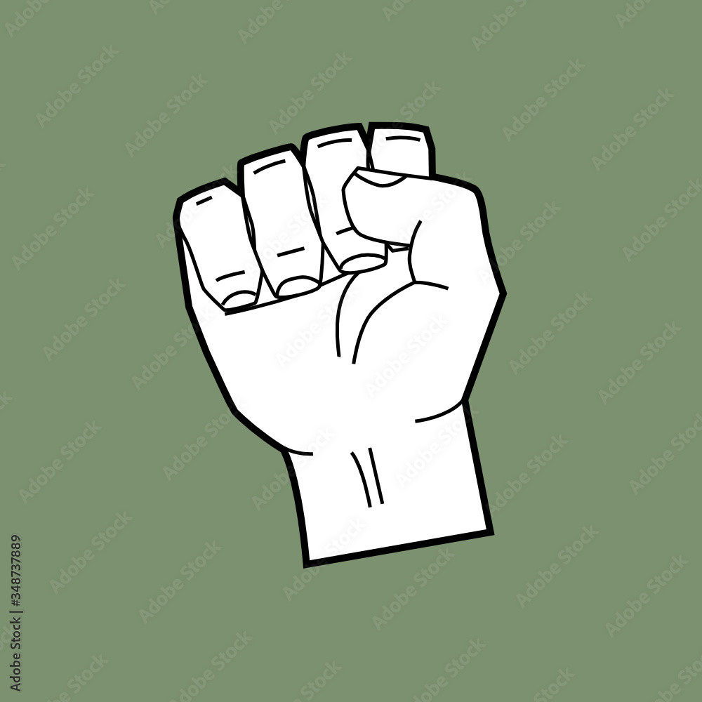 Vector Illustration of Hand. Cartoon Hand. Hand Pose Collections. Stock ...
