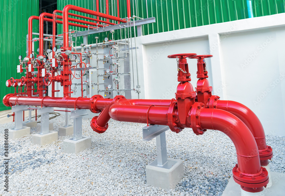 Water valve for fire fighting systems, water sprinkler and fire alarm ...