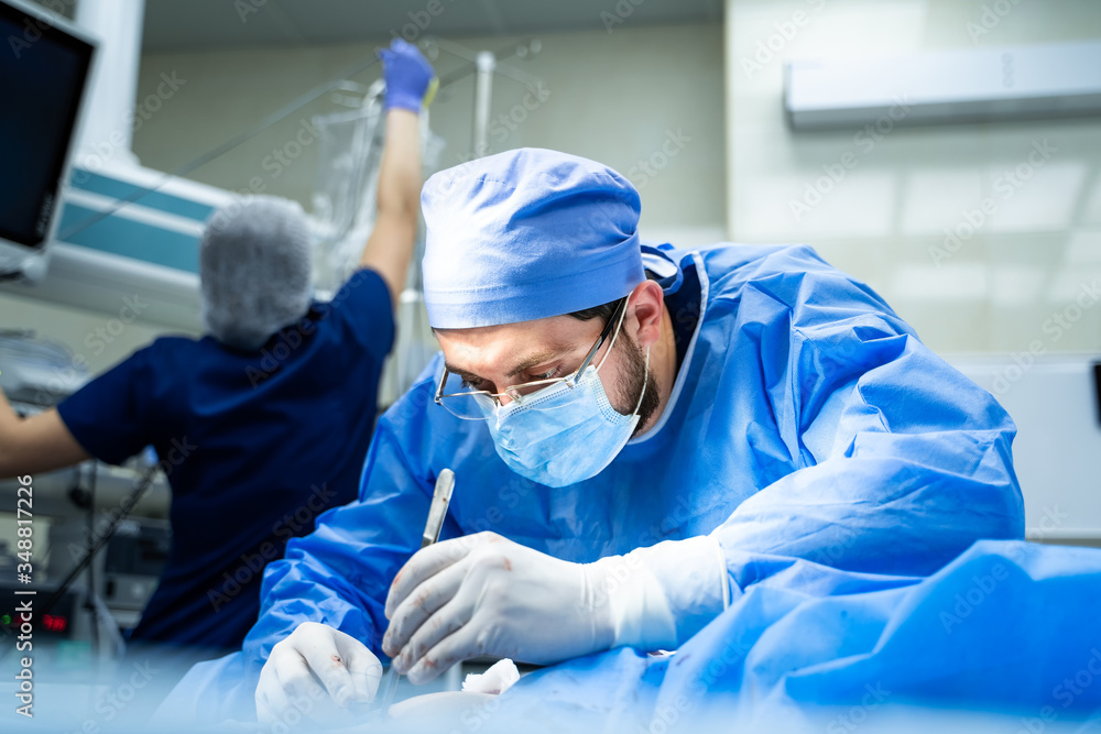 Neurosurgeon At Work