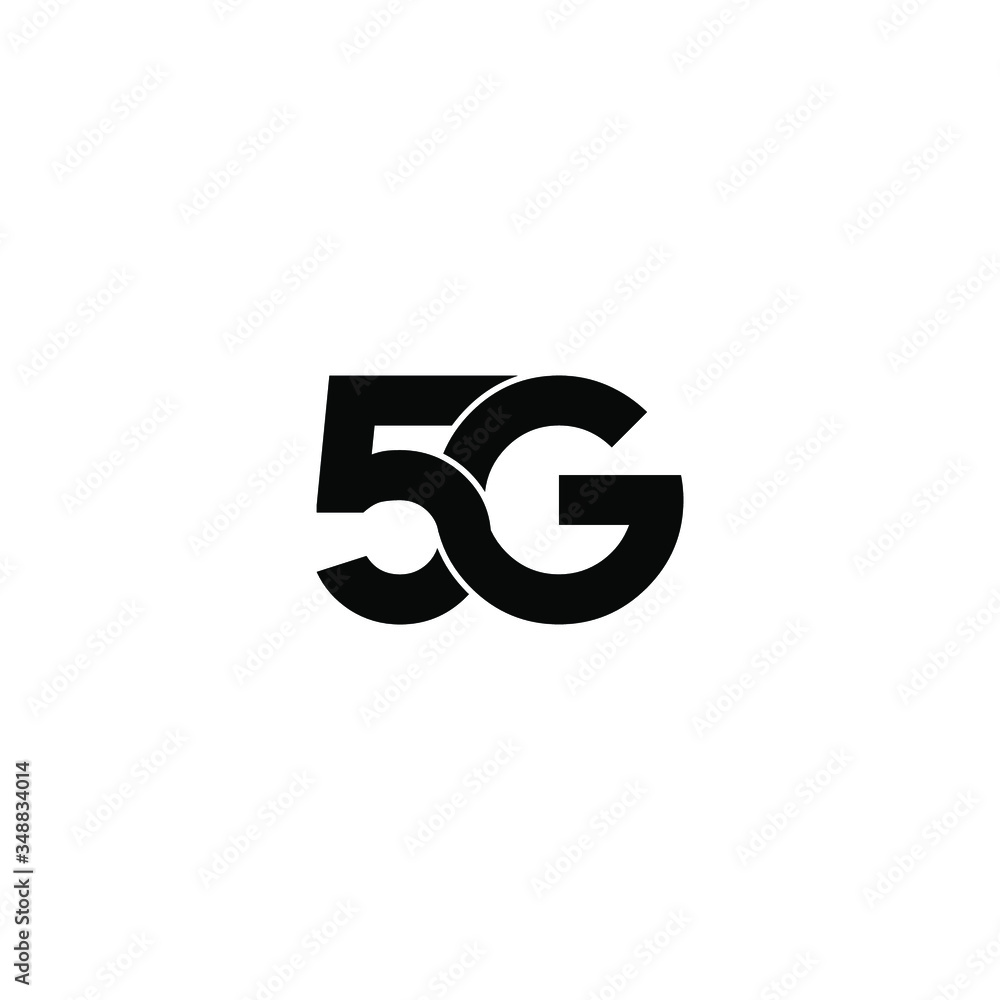 5g letter original monogram logo design Stock Vector | Adobe Stock