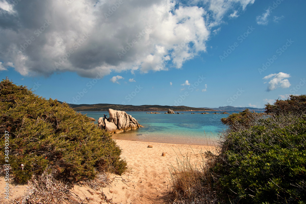 Foto de palge de Figari gulf beach sud corse southern, most beautiful ...