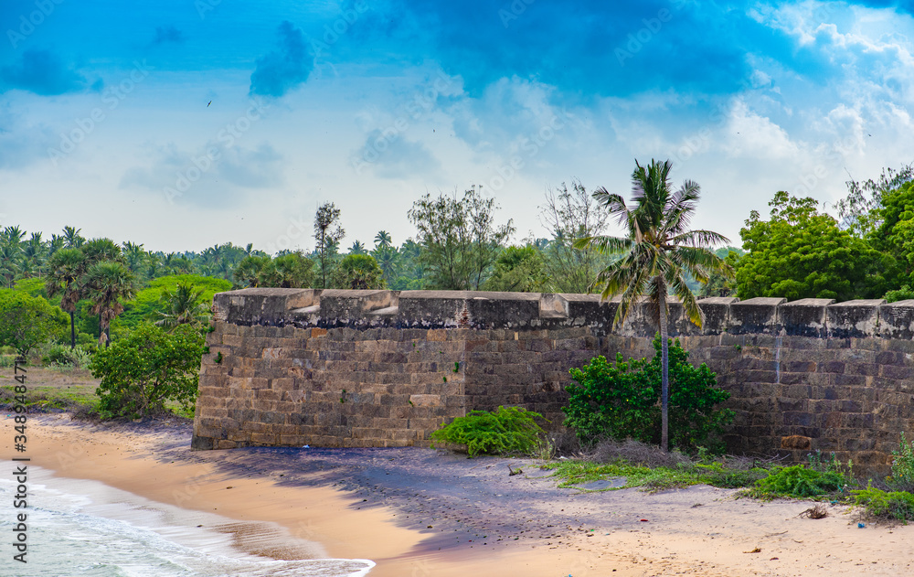 Vattakottai Fort is a seaside fort near Kanyakumari, Tamil Nadu the ...