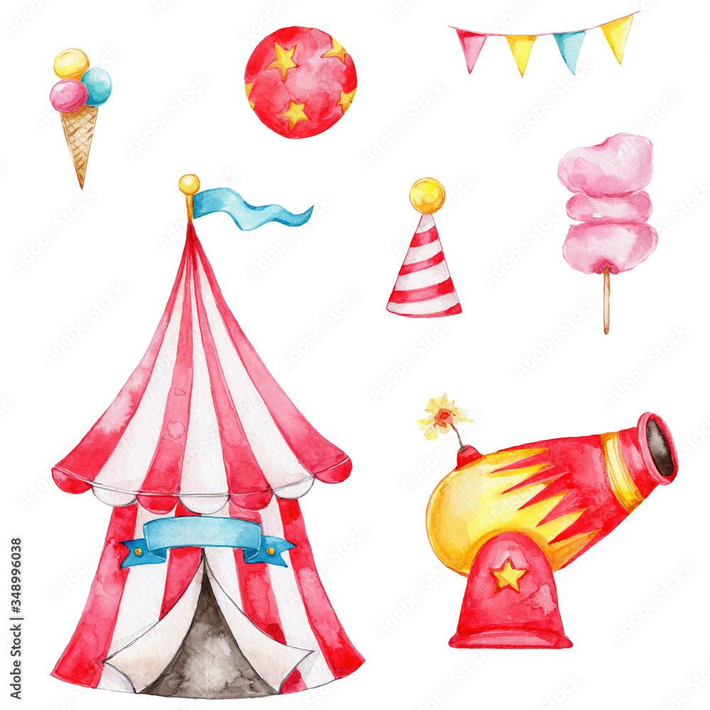 Candy Circus Clipart Images